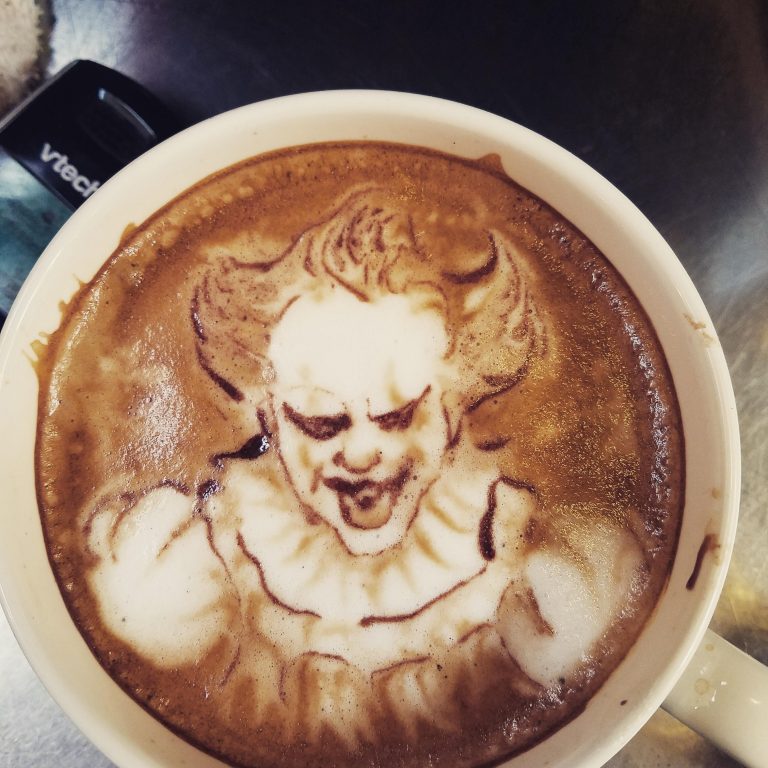 Horror In Your Cup! Deliciously Terrifying Coffee Art. - Riot Daily