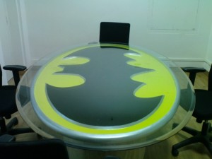 Holy Table, Batman! 10 Super Batman Symbol Tables - Riot Daily